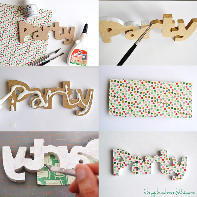 MANUALIDADES: Como hacer letras