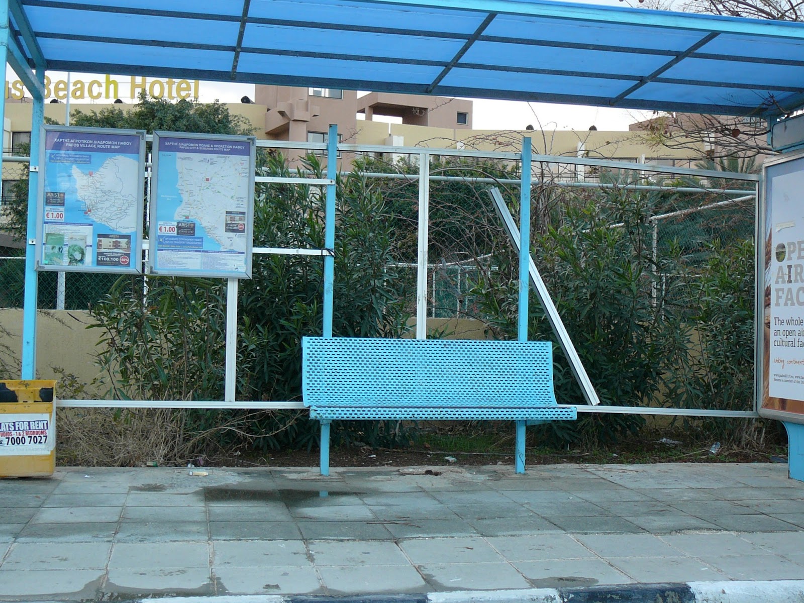benchsite: Bus Stop benches around the world