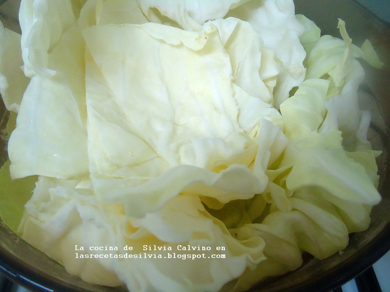 Las recetas de Silvia: Recetas ricas y sabrosas con repollo blanco y ...