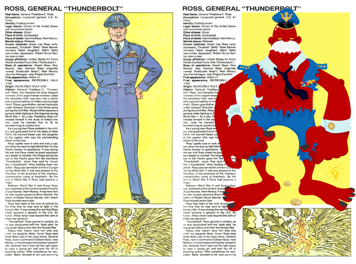 The Official Handbook to the Marvel Universe - REDUX Edition: GENERAL ...