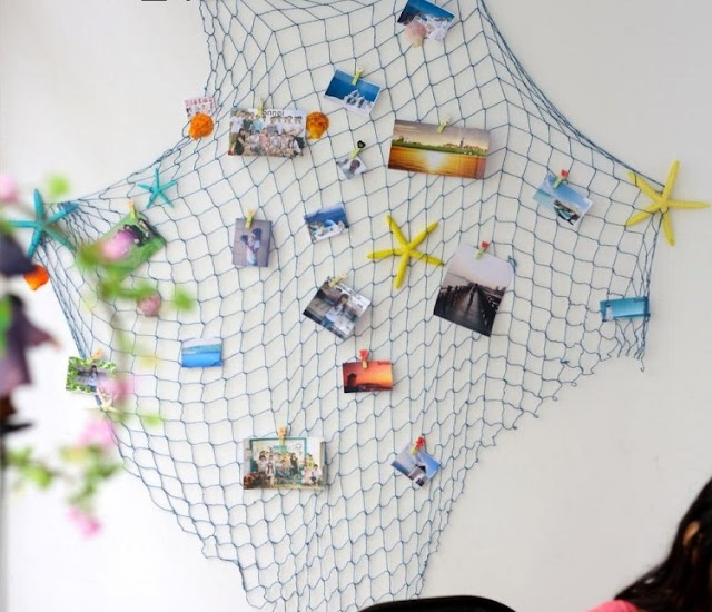 Fisherman nets - 35 ideas for a wonderful sea decoration - Diy Fun World