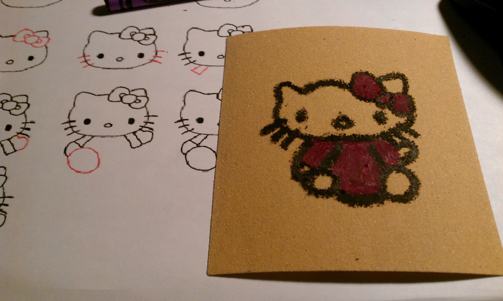 All the Pieces Fit: Sandpaper Iron ON!