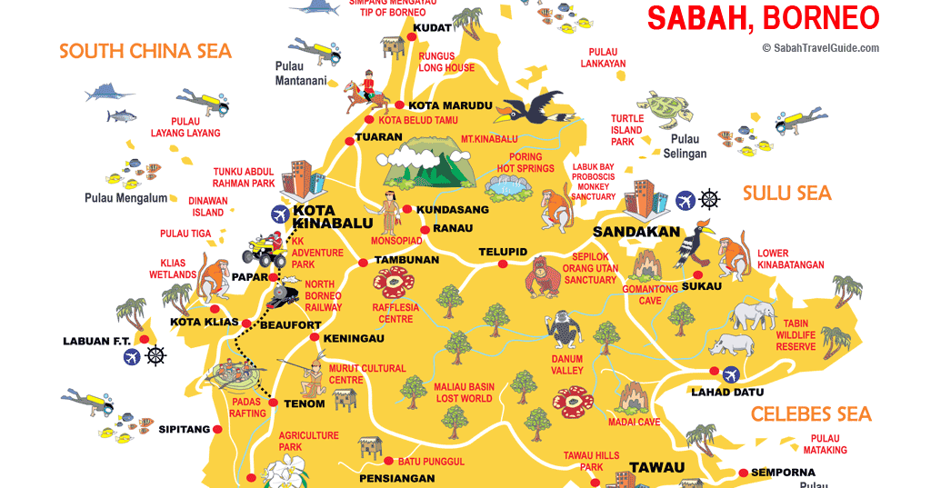 TEMPAT MENARIK DI NEGERI SABAH UNTUK SI PENCINTA ALAM - atiehilmi.com ...