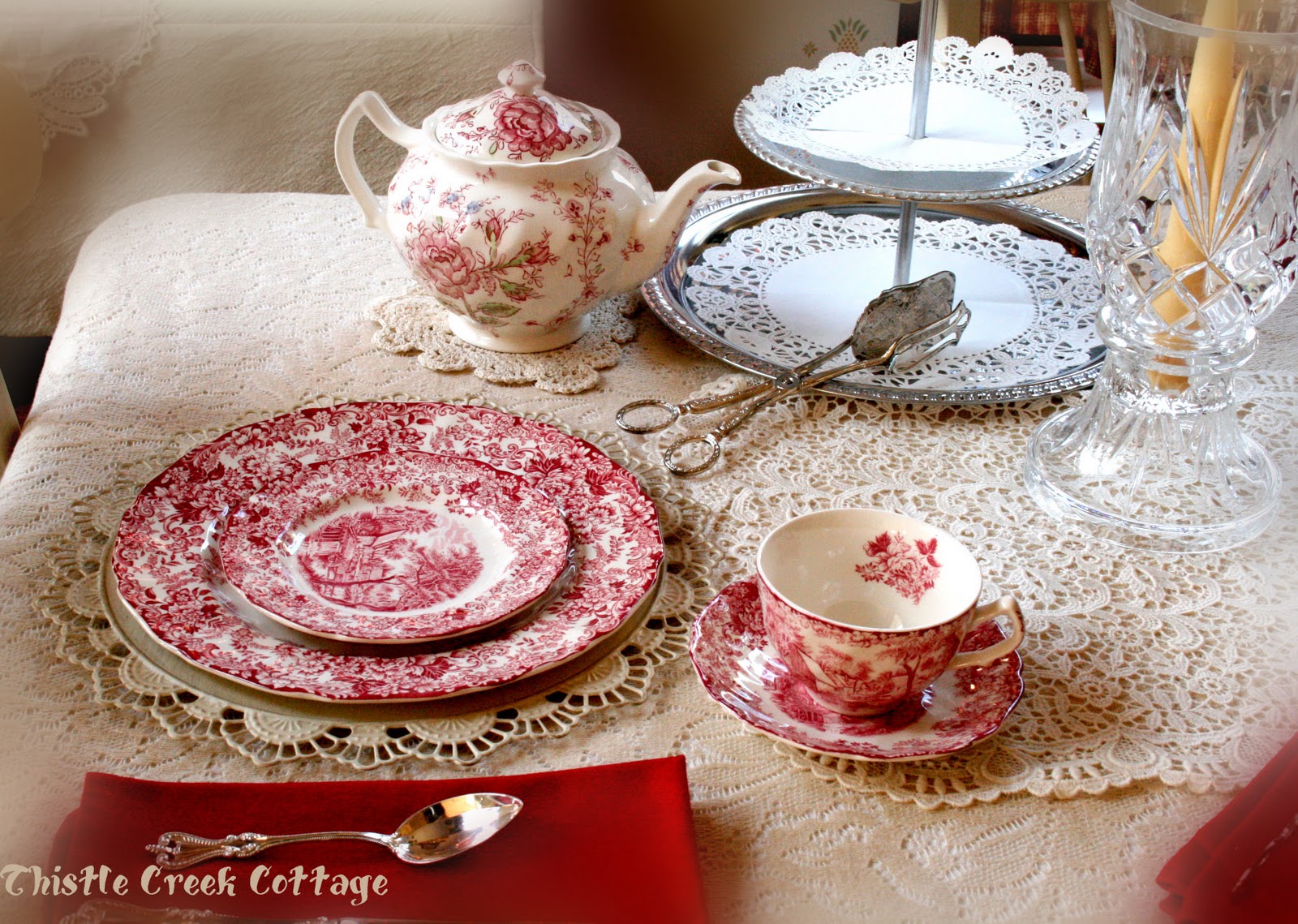 Thistle Creek Cottage: Tea-time Table