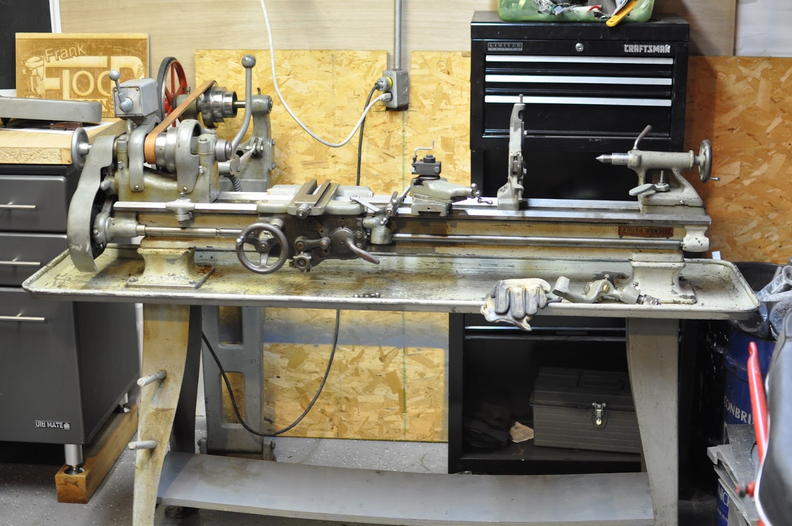 handverker: south bend long bed lathe
