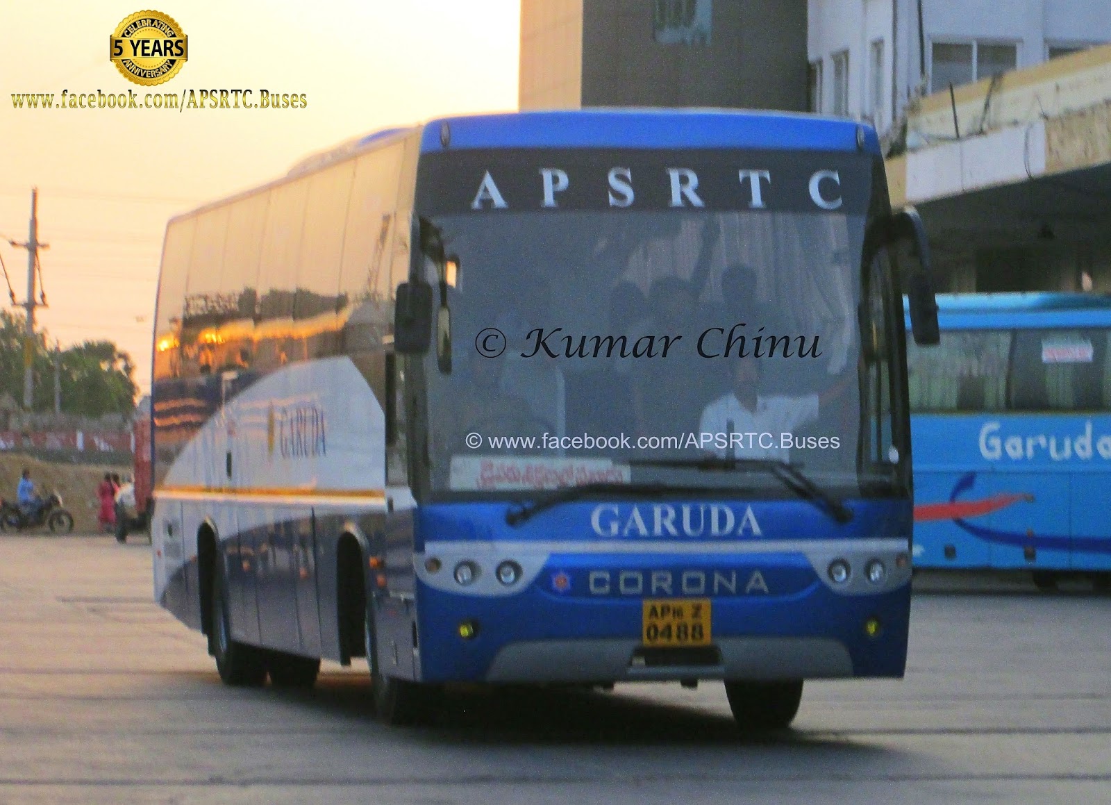 APSRTC CORONA GARUDA A/C Buses