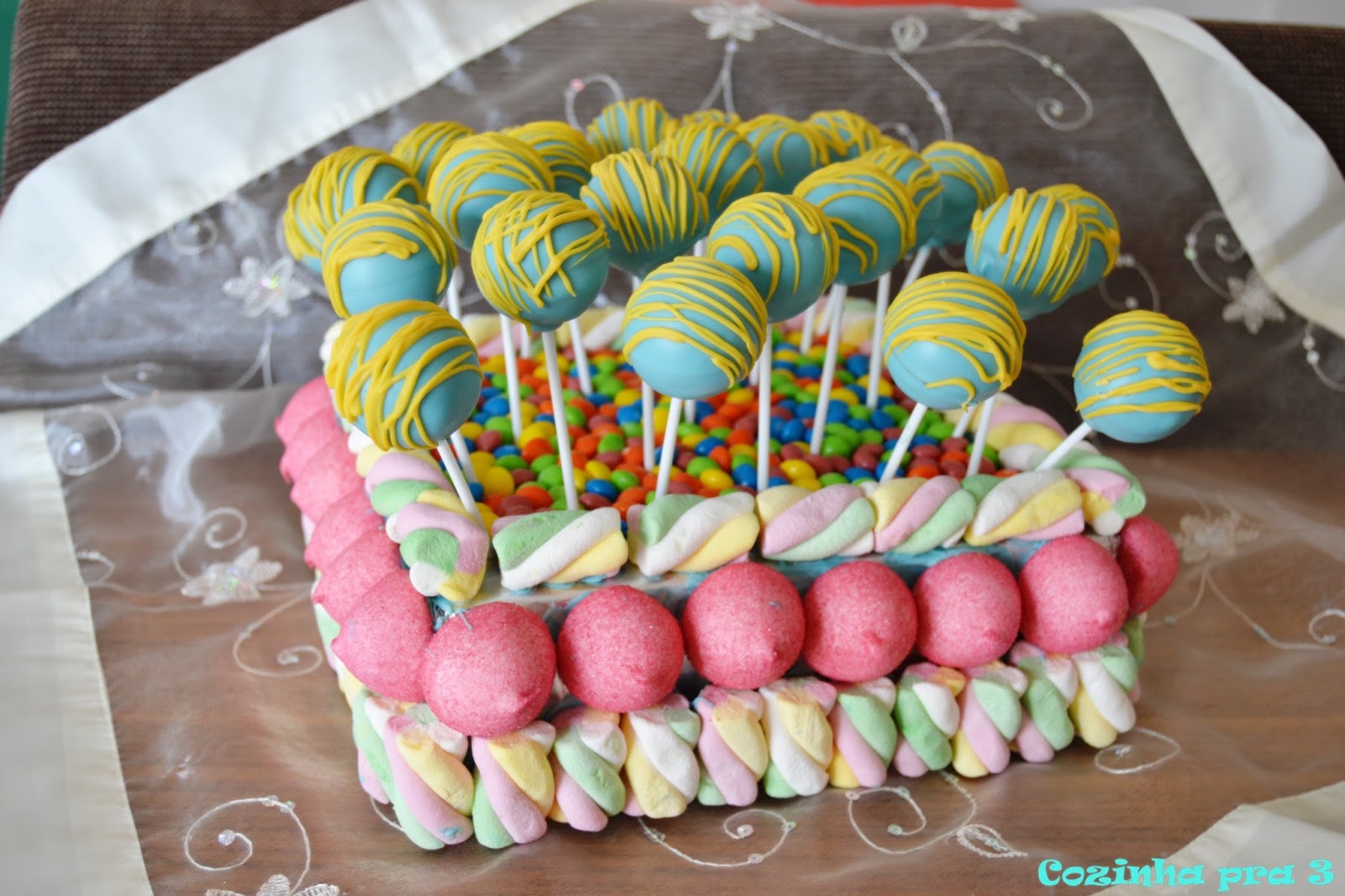 Cozinha pra 3: Bolo de Gomas