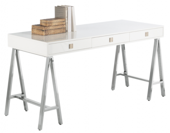 Mix and Chic: Fabulous finds- Modern White Desks (In Every Price Range)!