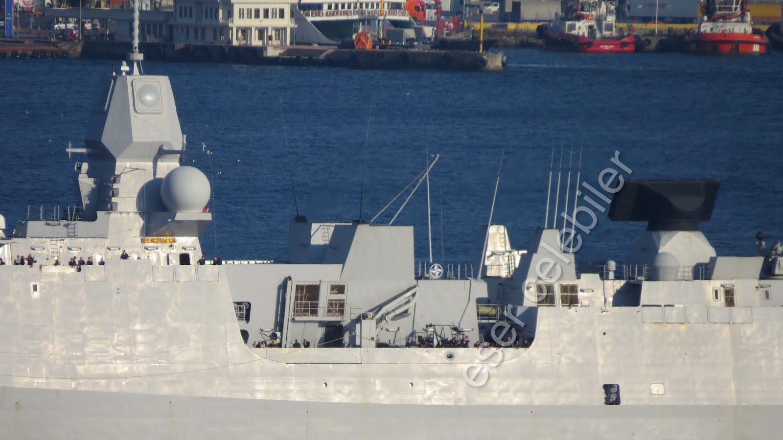 WARSHIPS ON THE BOSPHORUS: F 804 - HNLMS De Ruyter Royal Netherlands ...