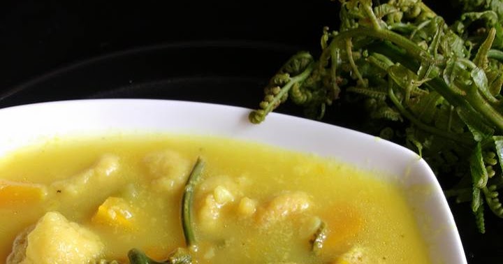 Boror Tenga with Dhekia Saag