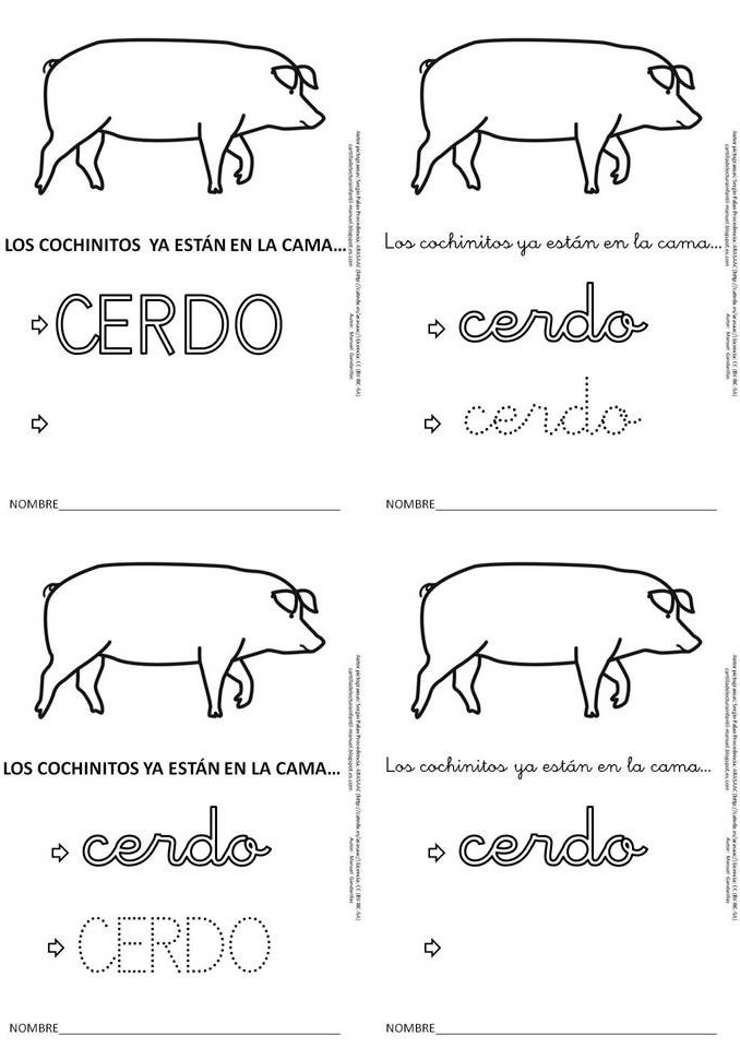 CARTILLA DE LECTURA INFANTIL : julio 2017