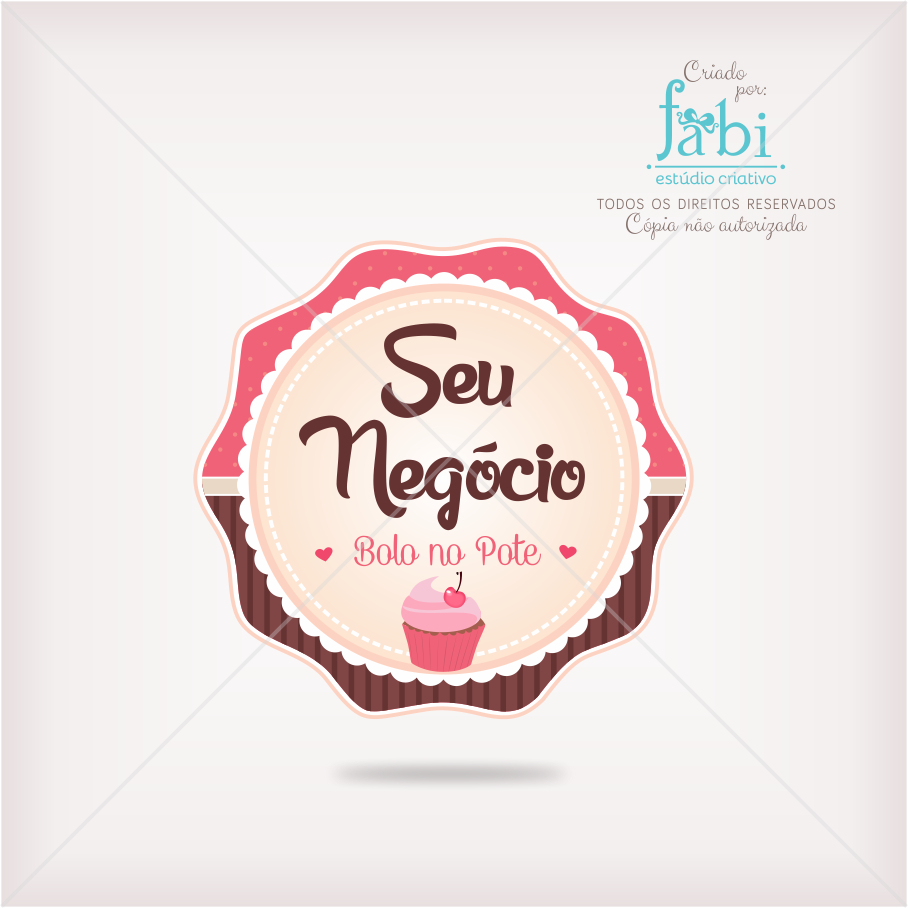 logo marca, logotipo, cartão de visitas, doceria, brigaderia, bolos e ...
