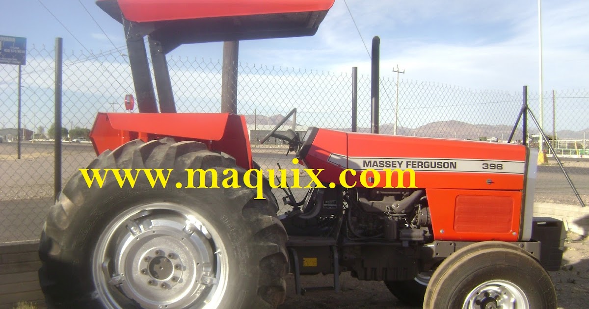 MAQUINARIA AGRICOLA INDUSTRIAL: Tractor Massey Ferguson 398s Turbo ...