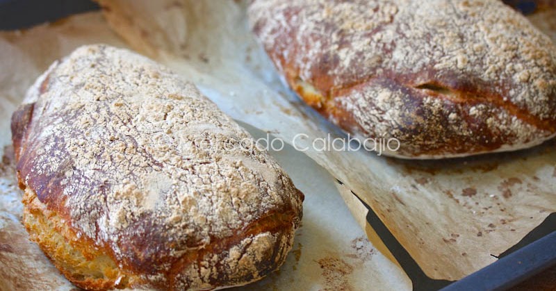Receta de pan chapata o ciabatta, queda un largo camino | Mercado Calabajío