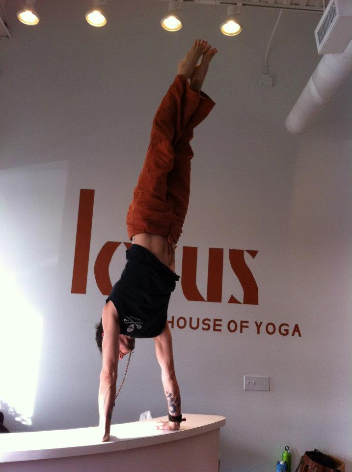 Yogini in Progress: Upside-Down: A Weekend with Brock and Krista Cahill