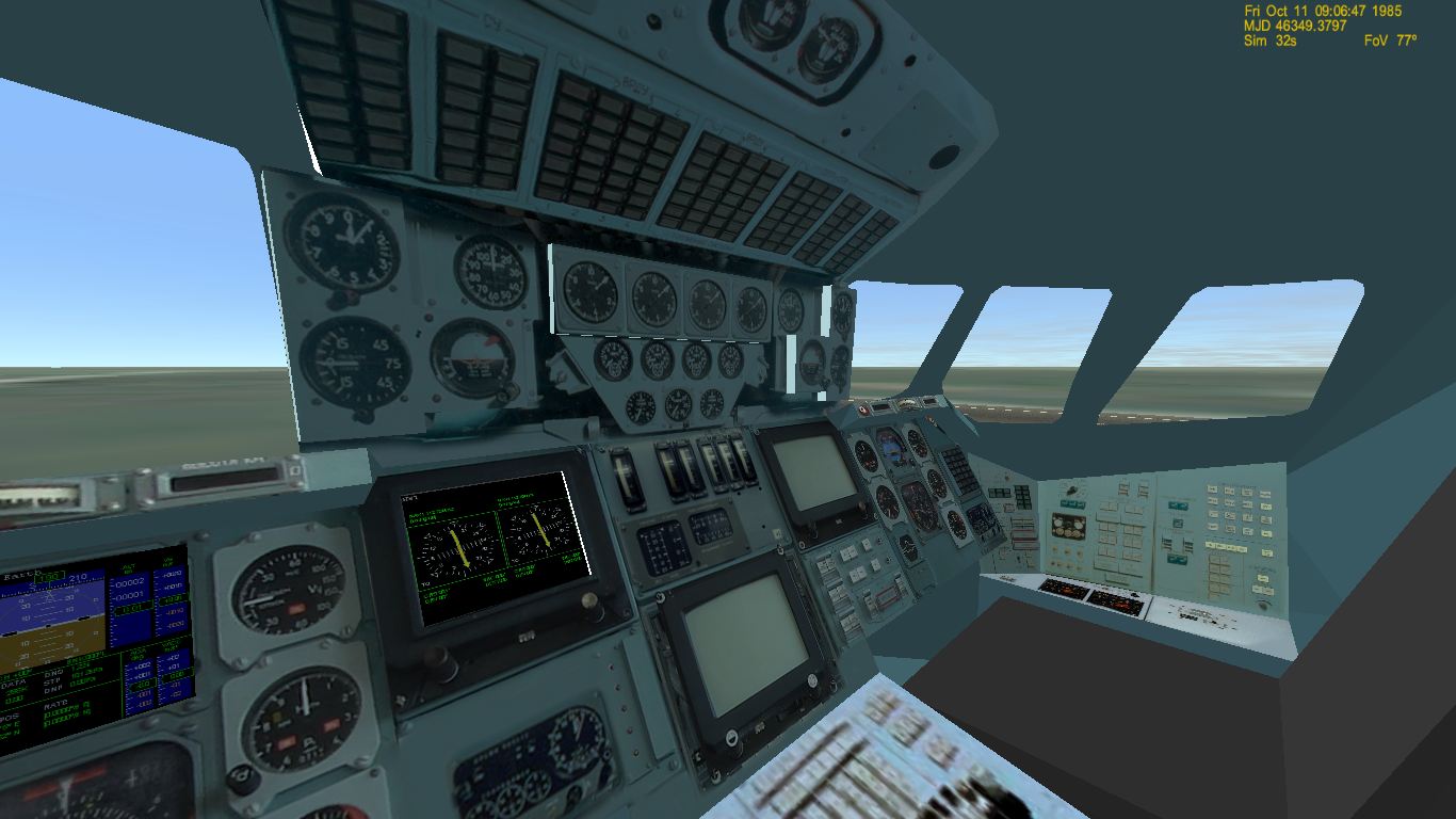 Buran OK-GLI cockpit