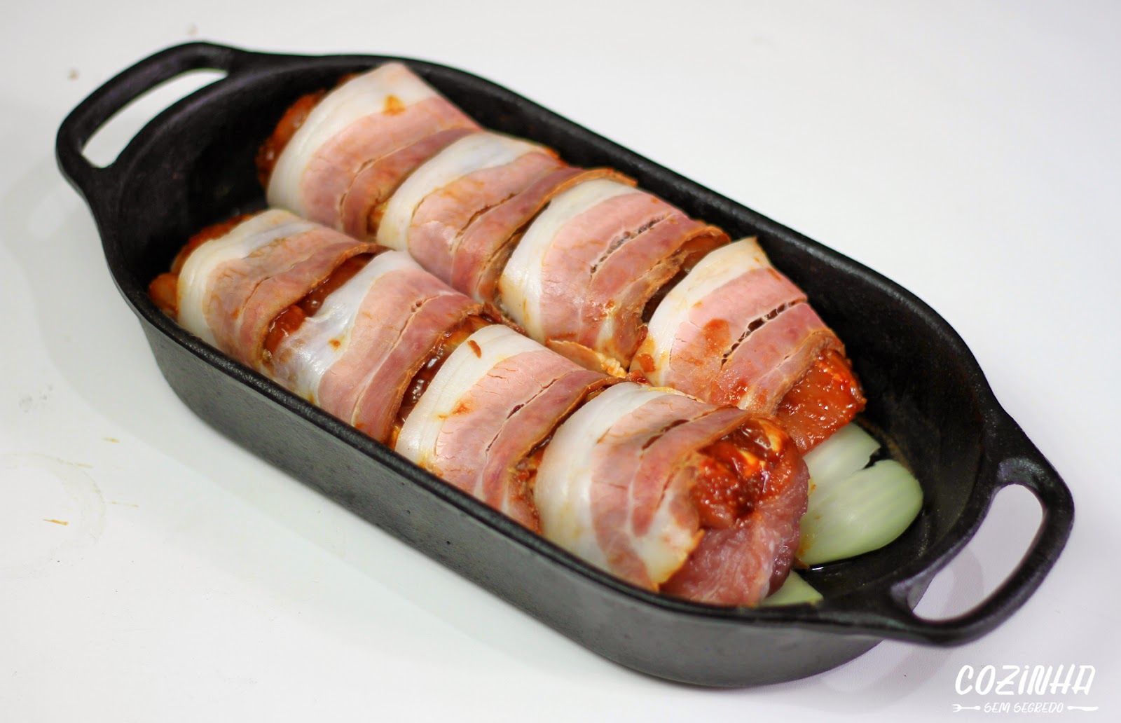 Como fazer filé mignon suíno com molho barbecue e bacon | File mignon ...