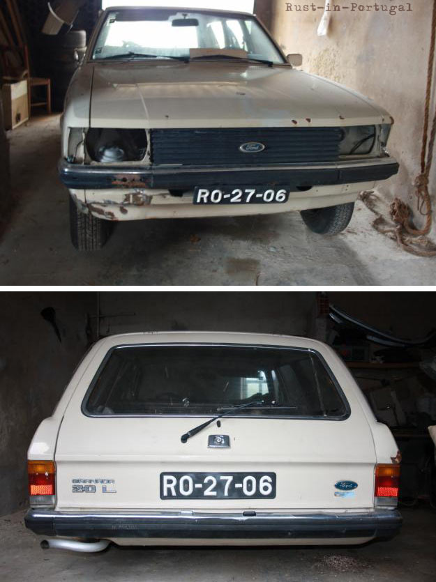 R.I.P. - Rust in Portugal: 1979 ford granada 2000 stationwagon