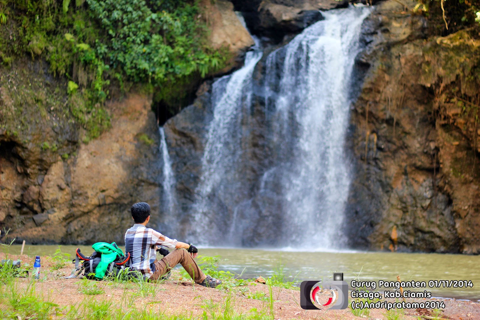 Wisata Curug Panganten Kabupaten Ciamis