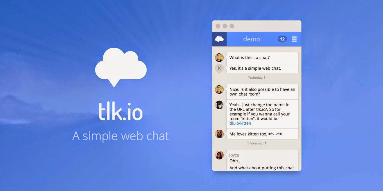 IT M@XTi: Create Your Own Chat Room In Seconds With tlk.io