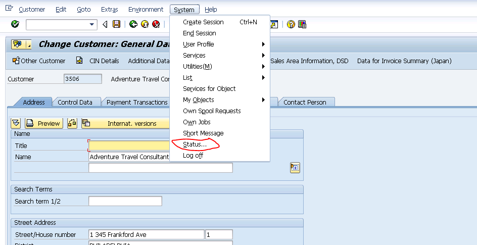 Procedure to find out the BADI definition using package through ...