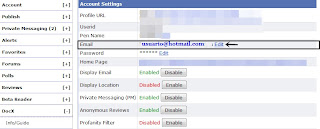 FanFiction.Net Hispano: |Utilidades de Cuenta: Cambiar Correo ...
