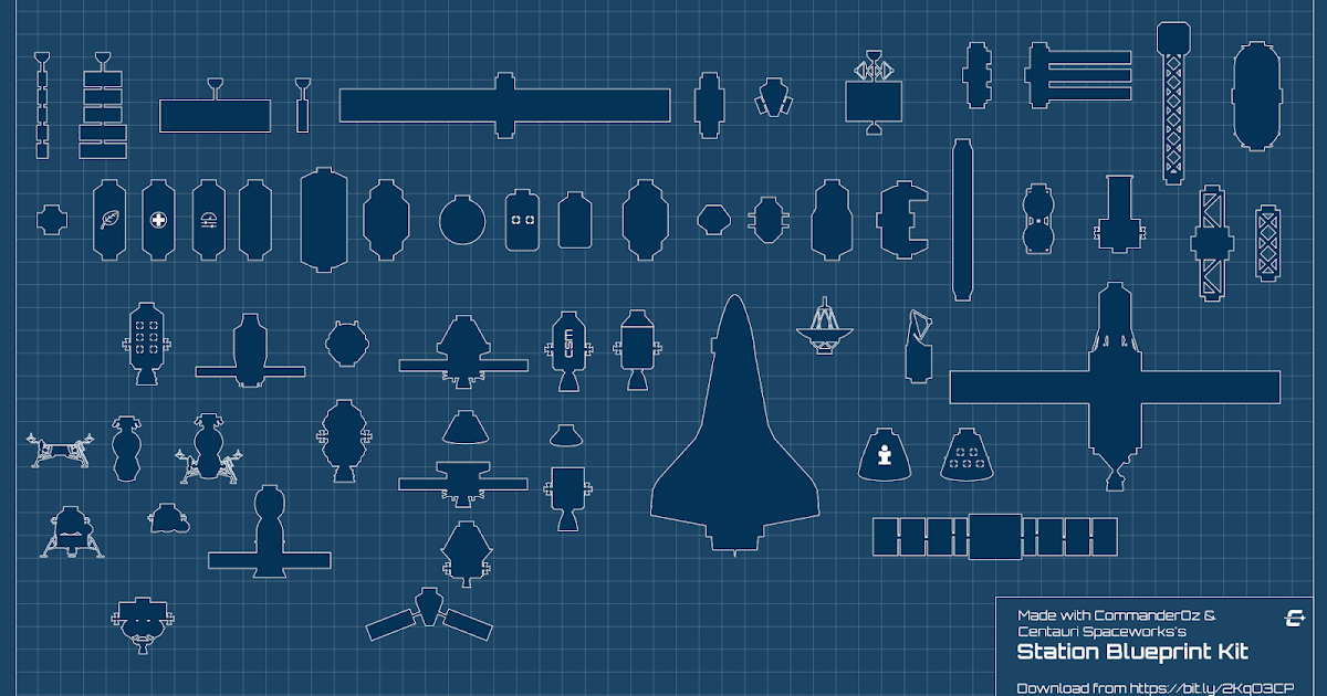 Centauri Spaceworks: Station Blueprint Kit