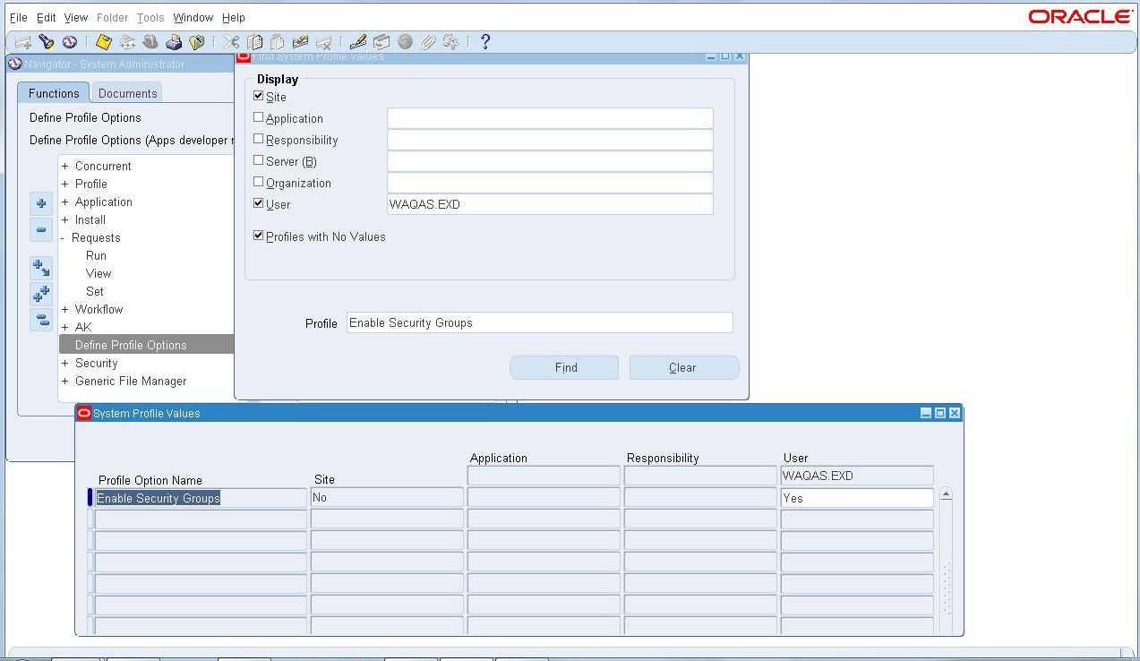 My Oracle World: How to assign security profile to a user in Oracle HRMS