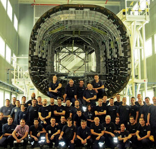 A350 XWB News: First A350-1000 fuselage assembly started at Hamburg and ...