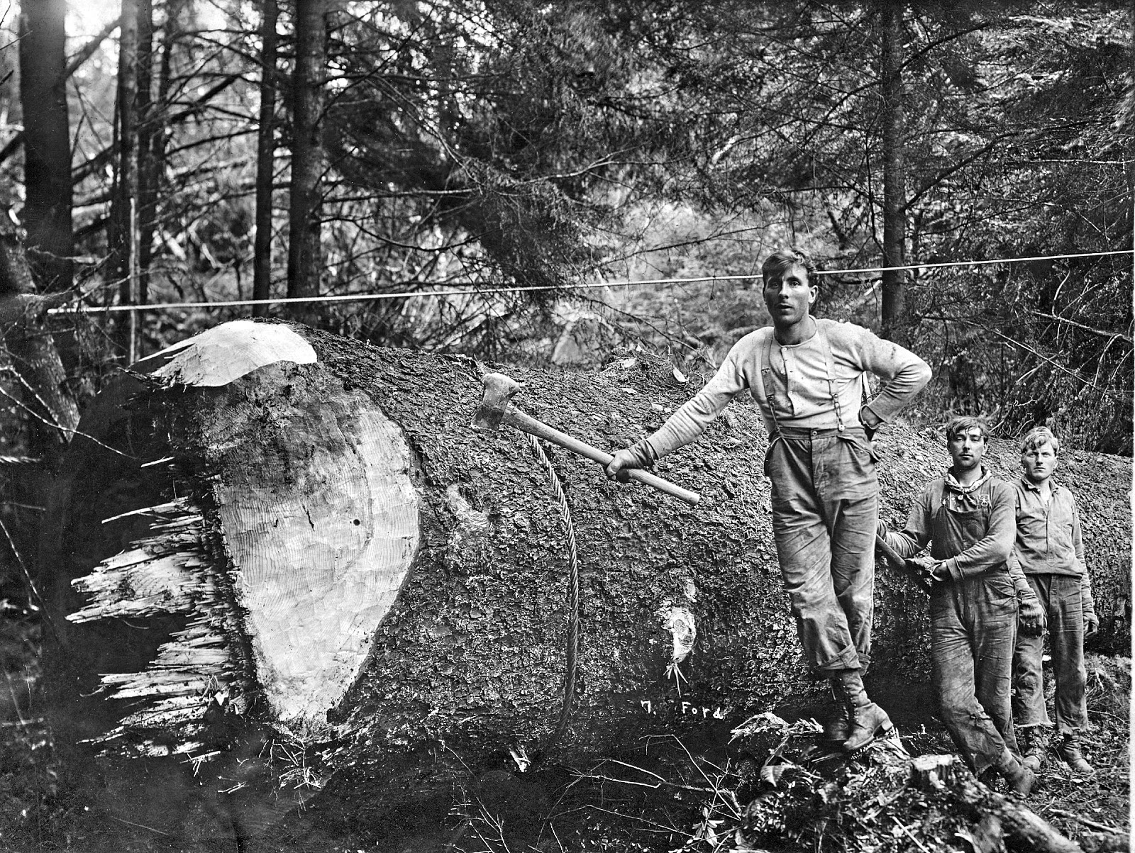 Gloucester VA Links and News: Old Time Photo of The Week - Lumbar Jacks ...