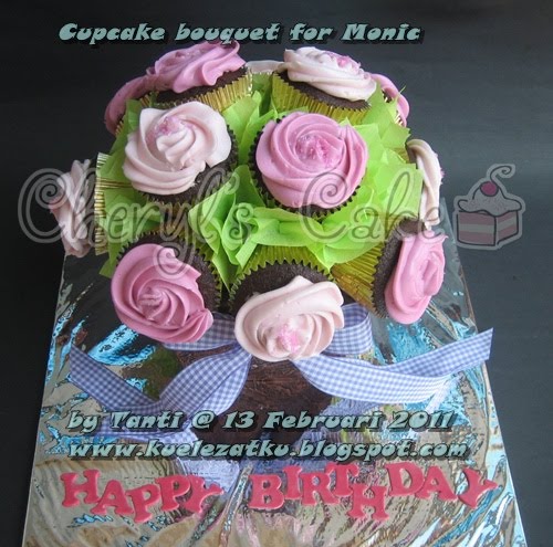Kue Ulang Tahun Anak | CupCake | Birthday Cake: Cupcake flower bouquet ...