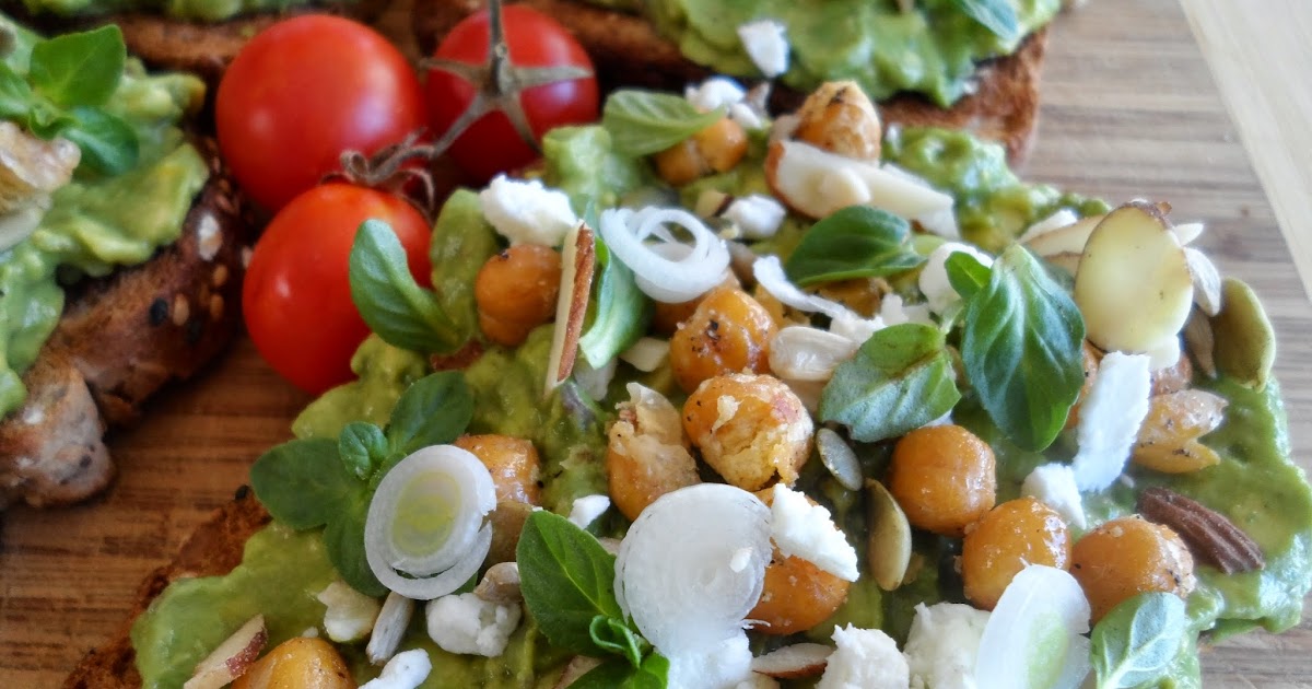 Open Face Avocado Sandwiches