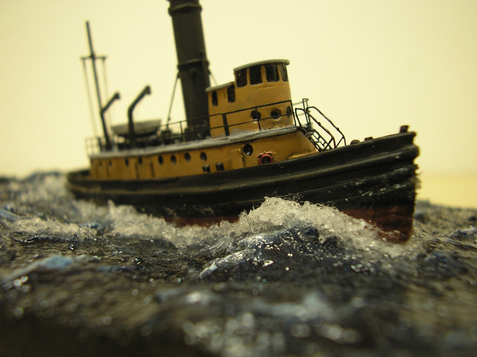 Mikrokosmos: 1/350 RESIN KIT of STEAM TUG BROOKLYN(ISW)