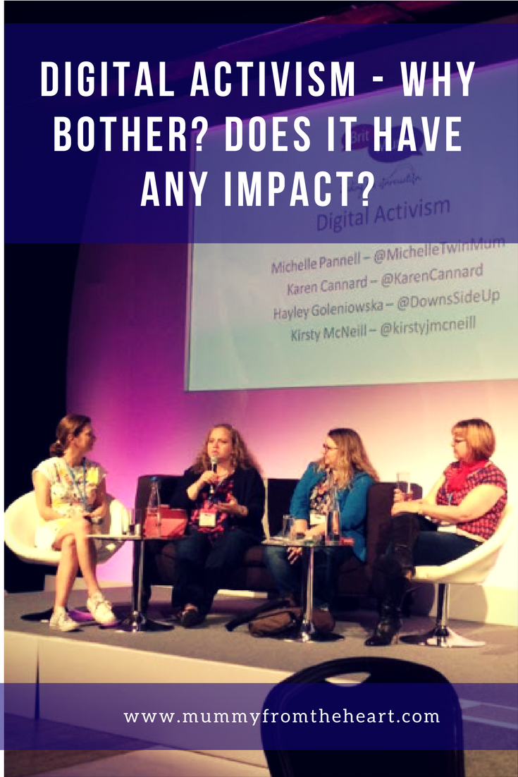 Mummy From The Heart: Digital Activism - Why bother?