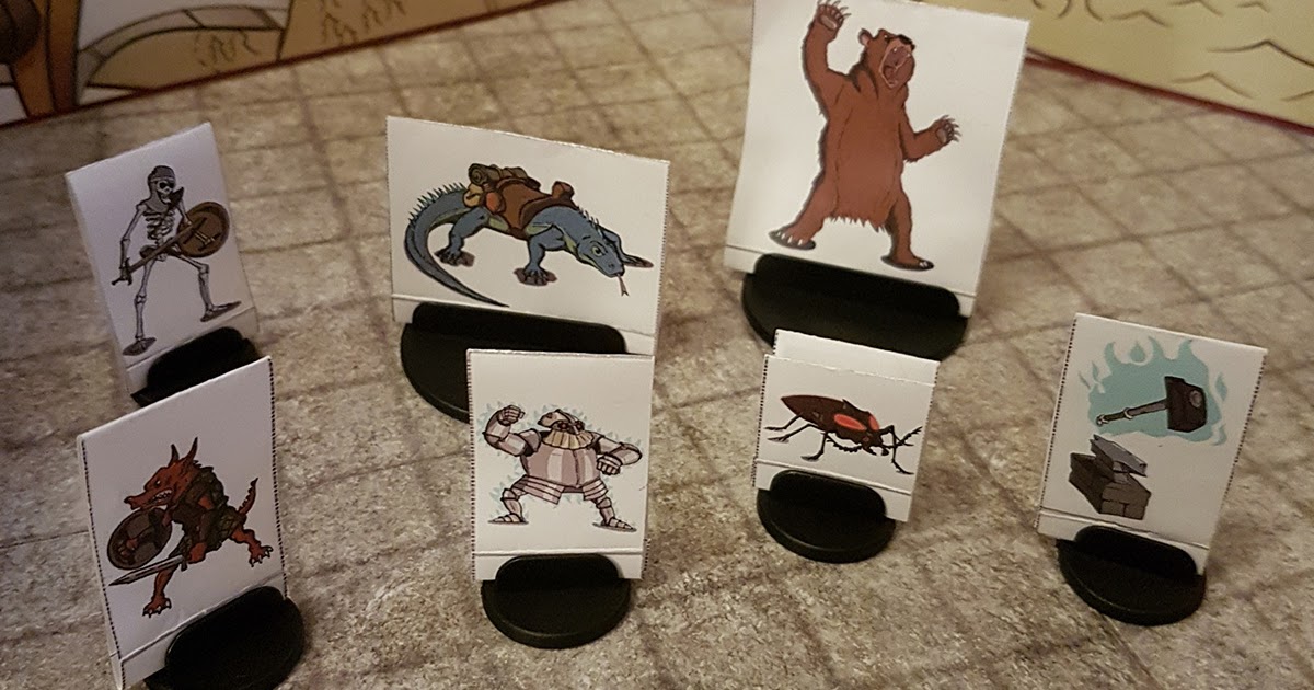 Forge of Rogbrok - Paper minis