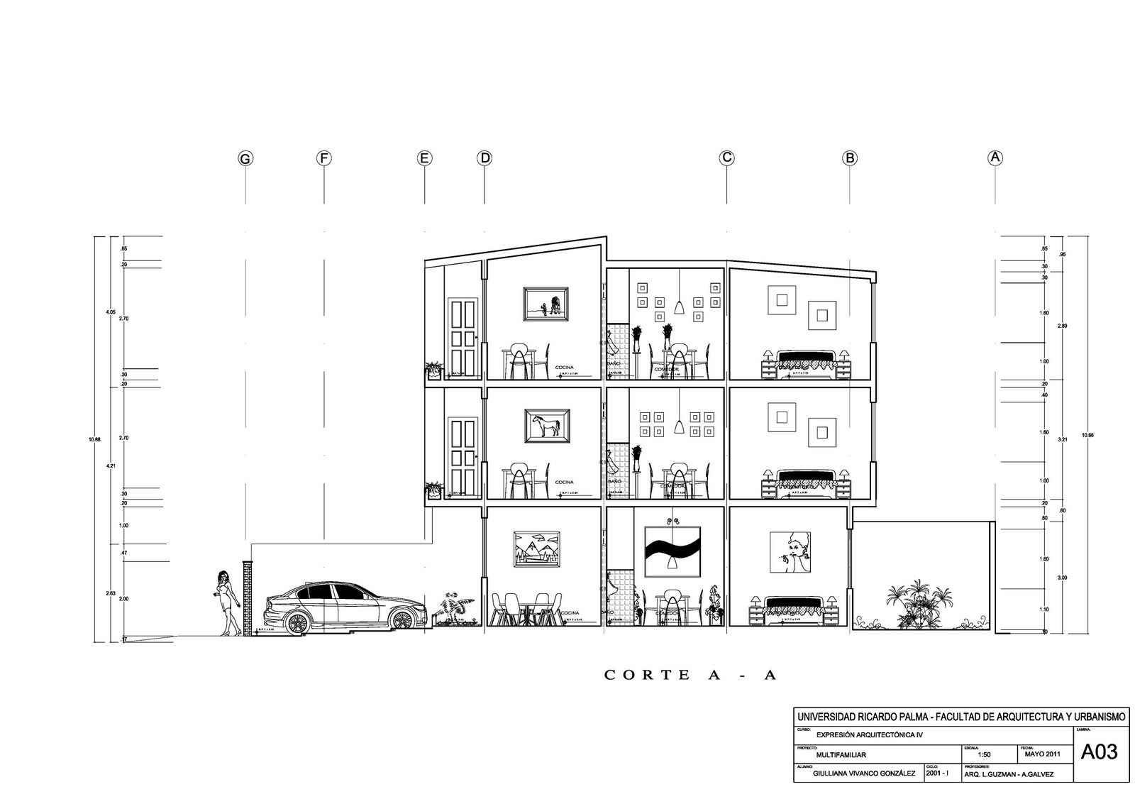 Que Son Cortes En Planos Arquitectonicos