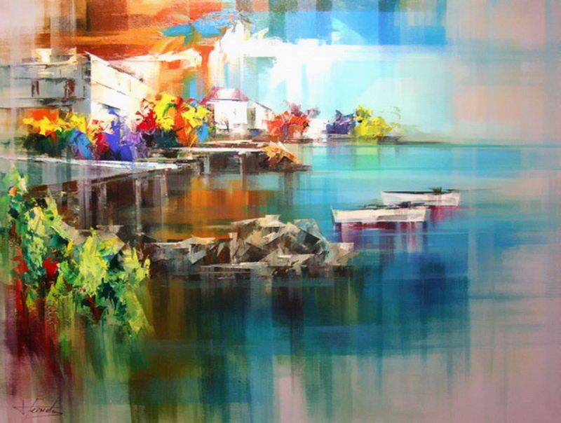 art et peinture: jolie tableau peinture