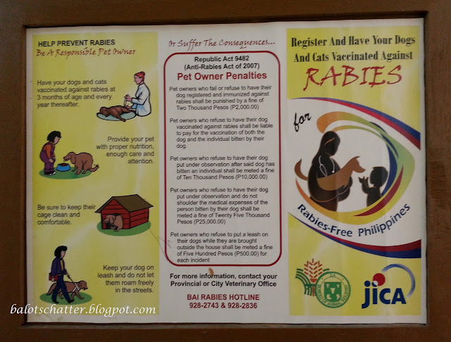 Balot's Chatter: DOH's Animal Bite and Treatment Center for Dog Bites ...