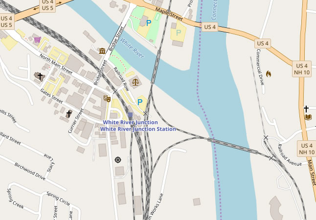 Rich's PedalPoint: White River Junction VT Train Station