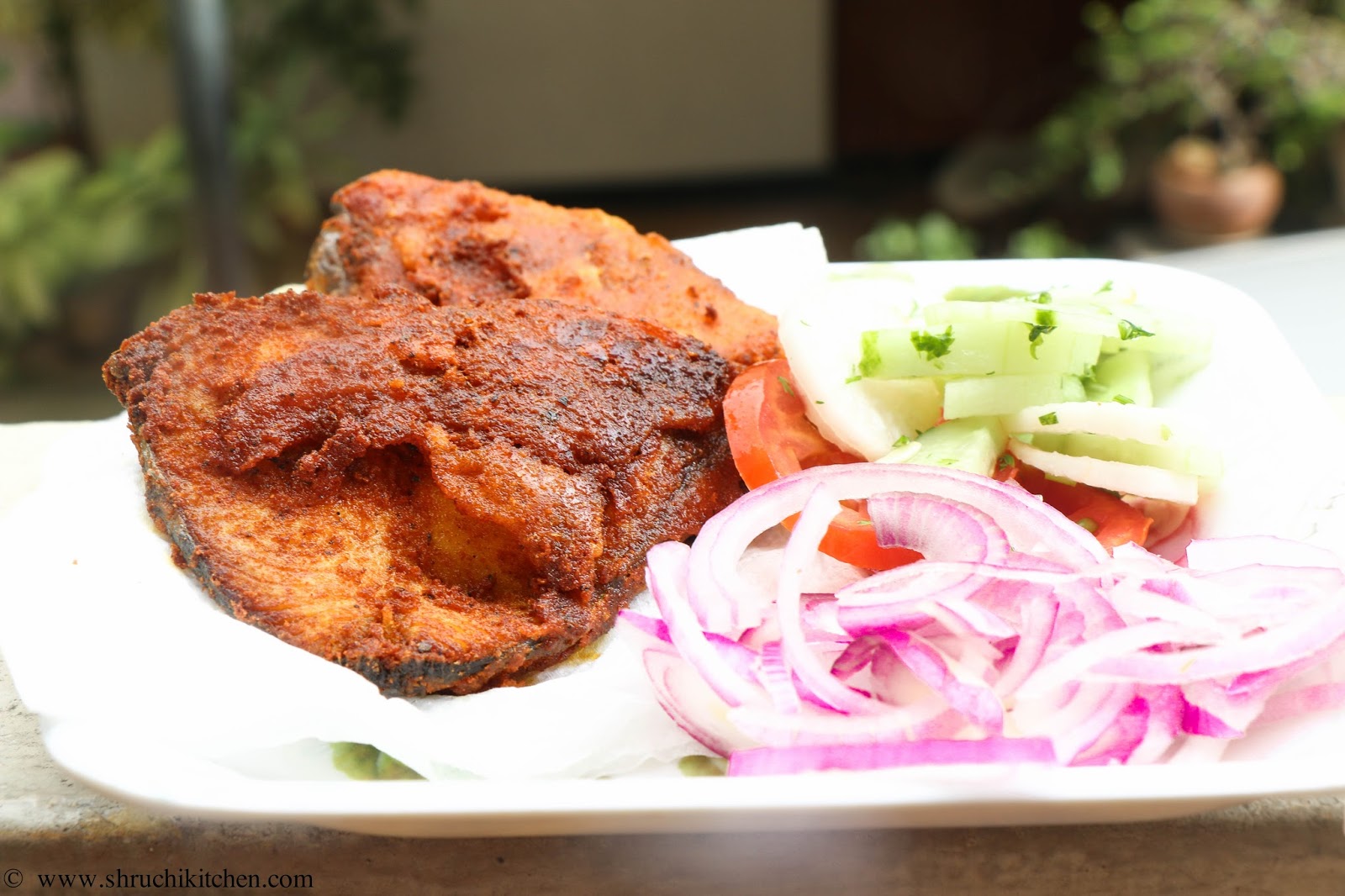 Shruchi Kitchen: Vanjaram Meen Varuval