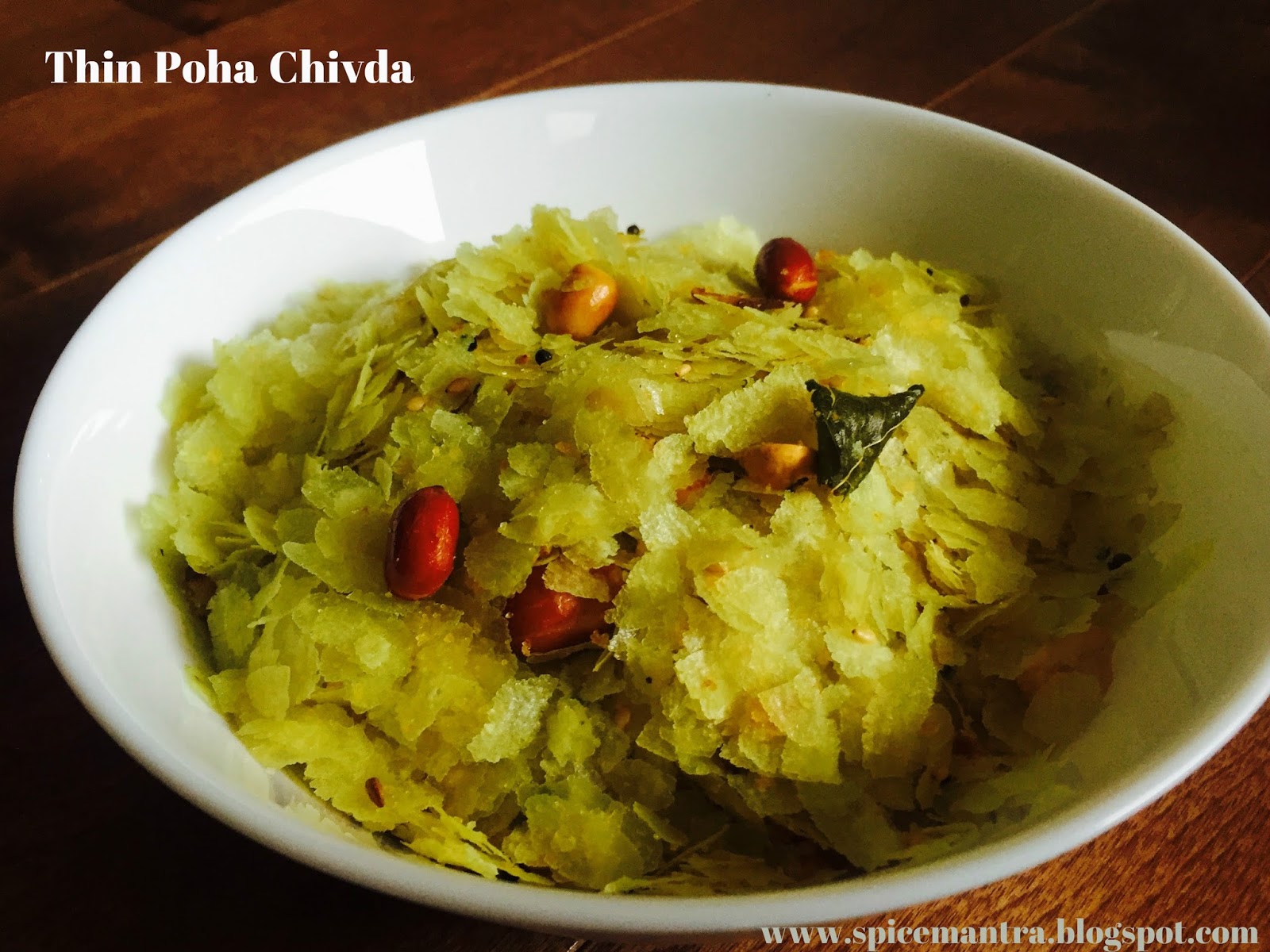 * Treat your tongue *: Thin poha (or thin beaten rice) Chivda aka snack ...