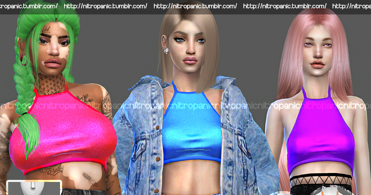 NitroPanic CC Custom Content For The Sims 4