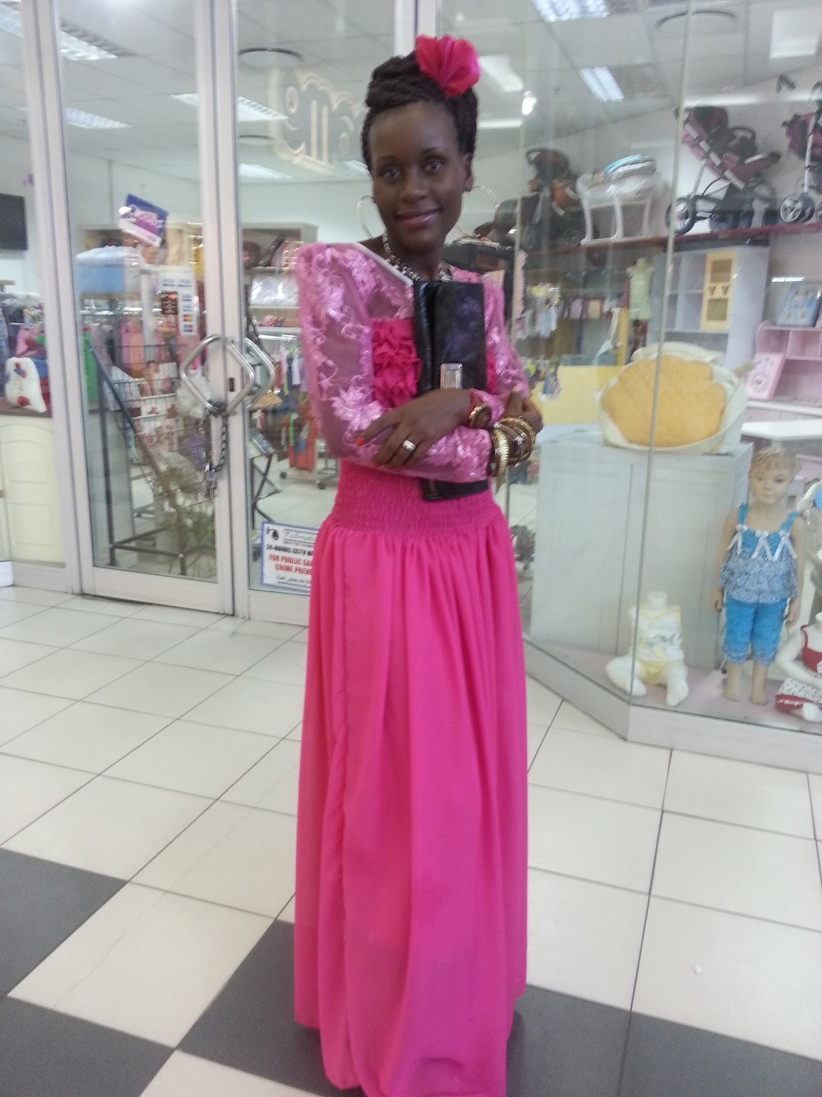 Mama JJ Fashion: HOT PINK IS A NICE COLOUR JAMANI.LOOK BEAUTIFUL NA MAMA JJ