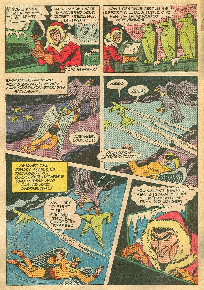 Four-Color Shadows: Birdman-Hanna-Barbera-1969