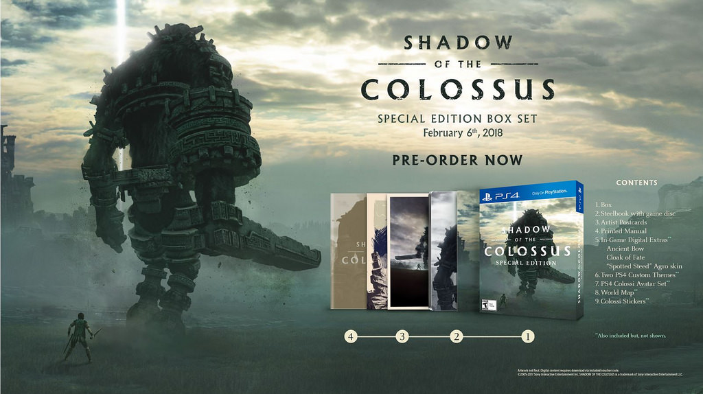Shadow of the Colossus (PS4) ganha edição de colecionador e 14 minutos ...