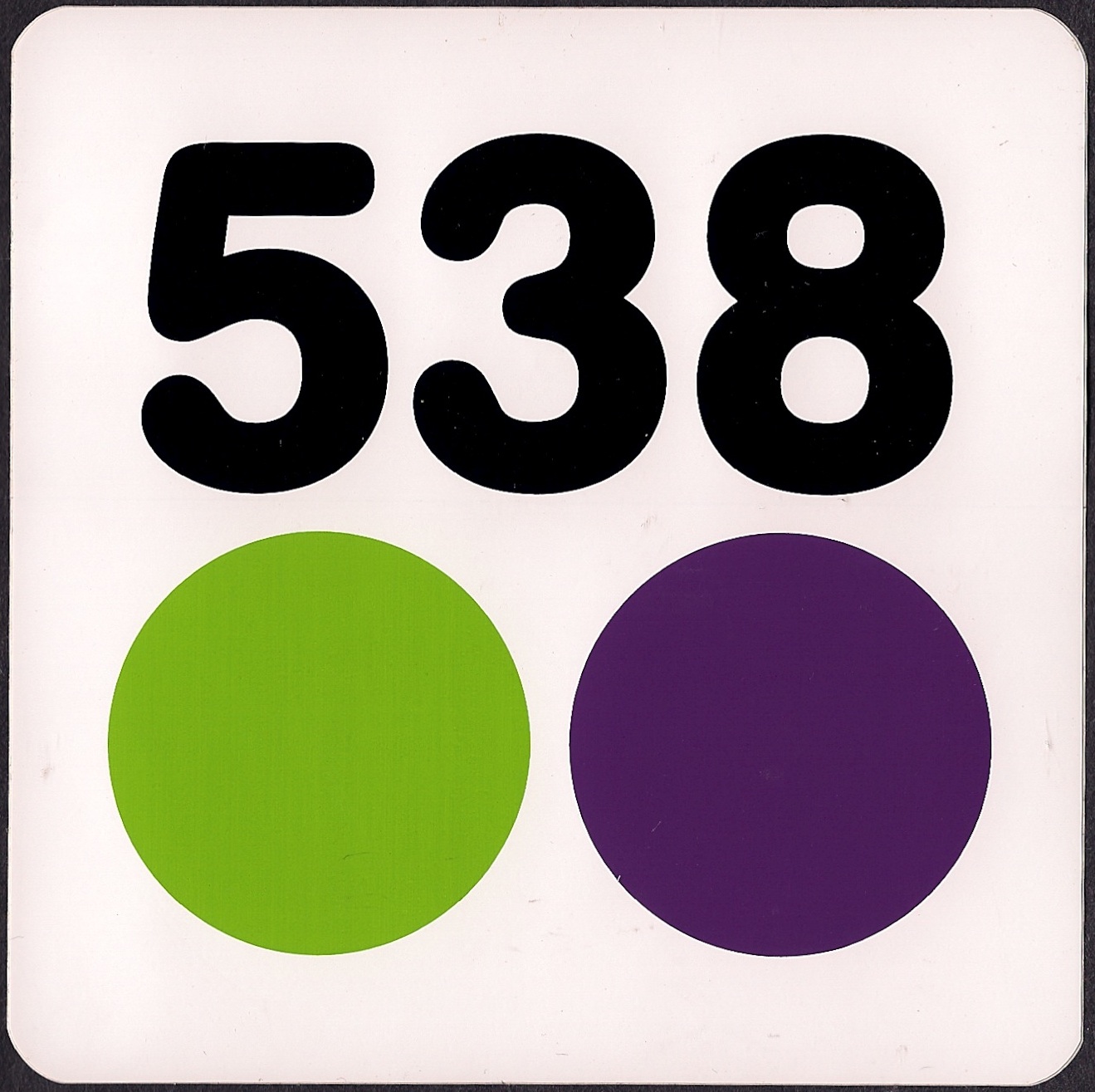 Radio Sticker of the Day: Radio 538