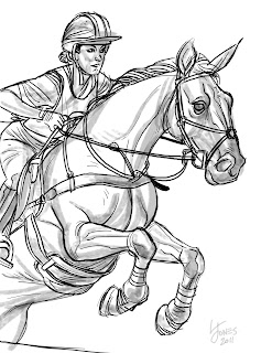 Gravy Productions: Horse Sketchs