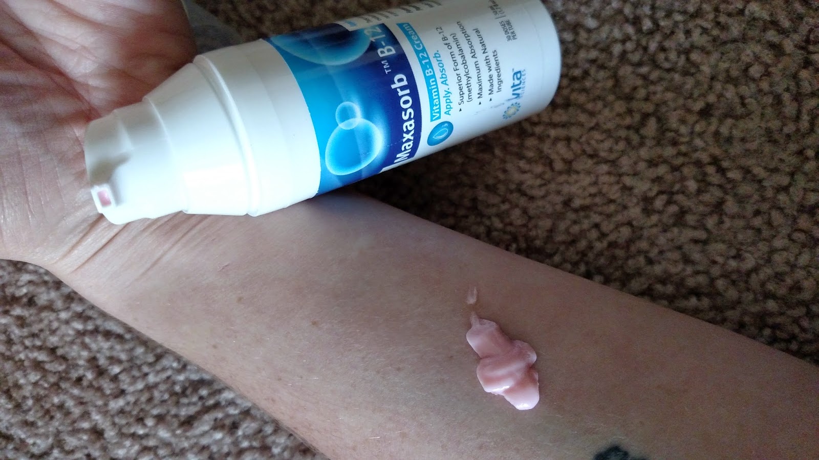 Vita Sciences Vitamin B12 Cream Review