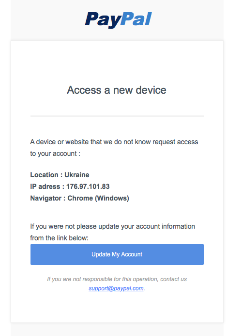 [Alert] Account Notification ( PayPal Phishing ) | Scam