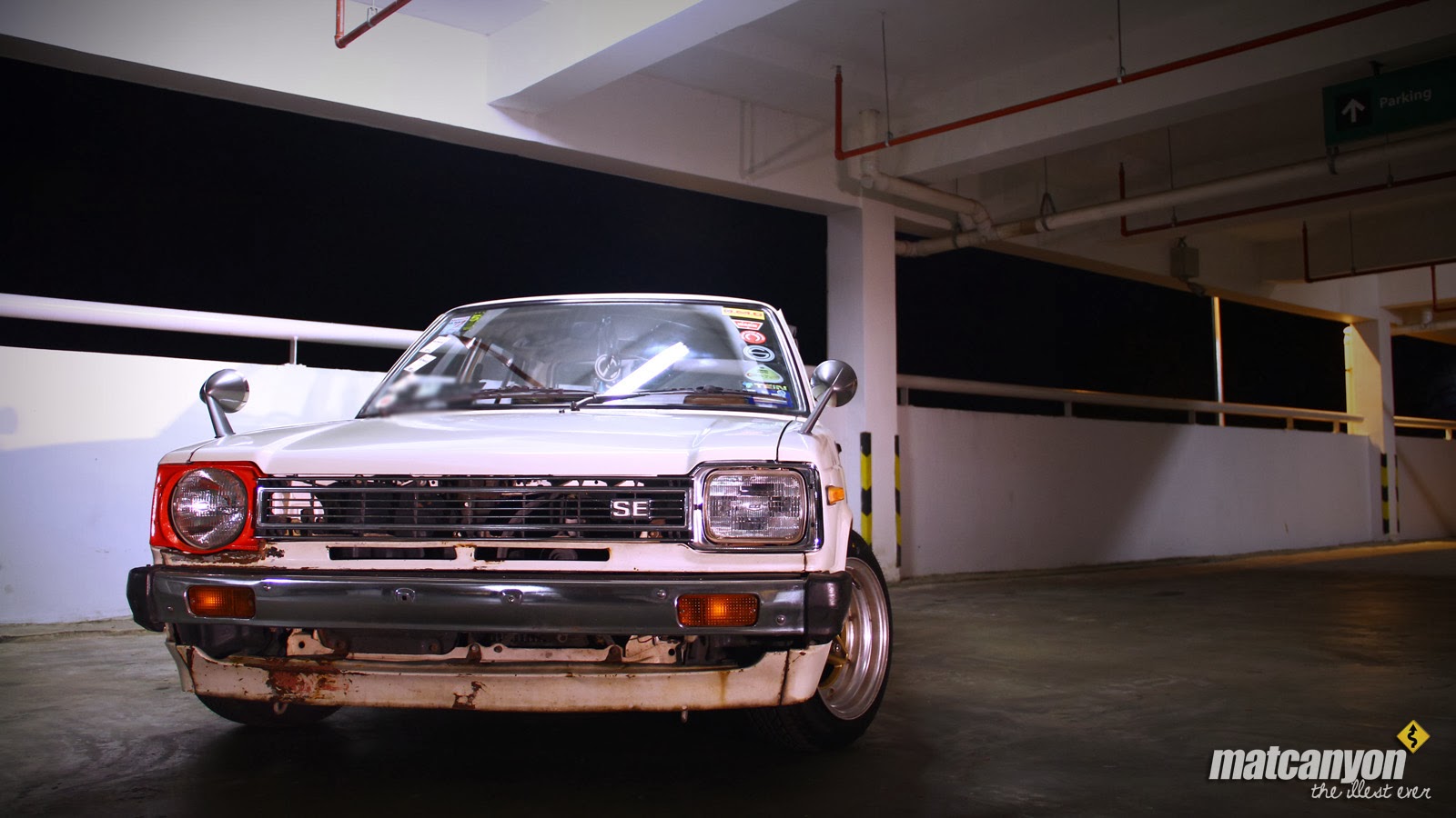 Mat Canyon: Hidden Starlet: Toyota Starlet KP60